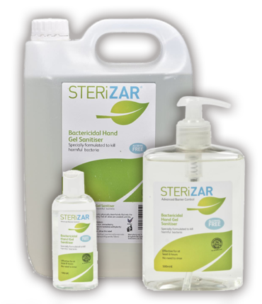 Sterizar - Anti Bacterial Range - Sterizar